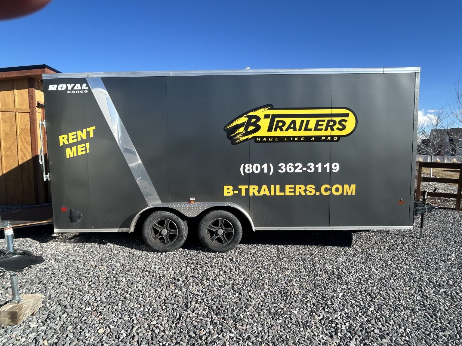 Enclosed Cargo Trailer Rentals in Utah County & Salt Lake County | B ...
